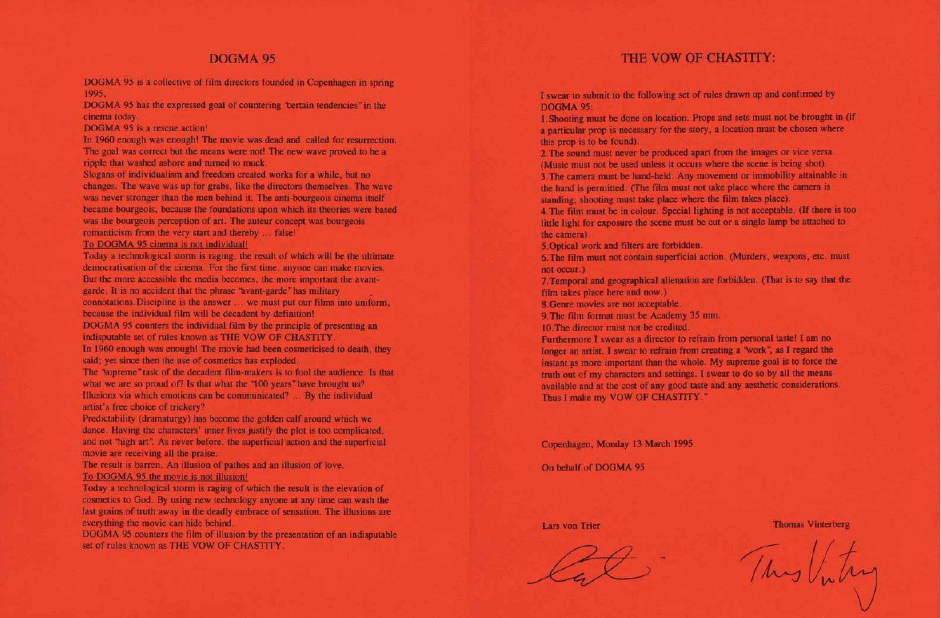 O que foi o DOGMA 95?